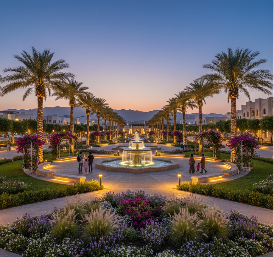 Muscat Corporate Park – Designing Living Landscapes